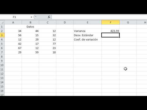 Cómo Calcular La Varianza En Excel: Función VAR - Aprende Tech